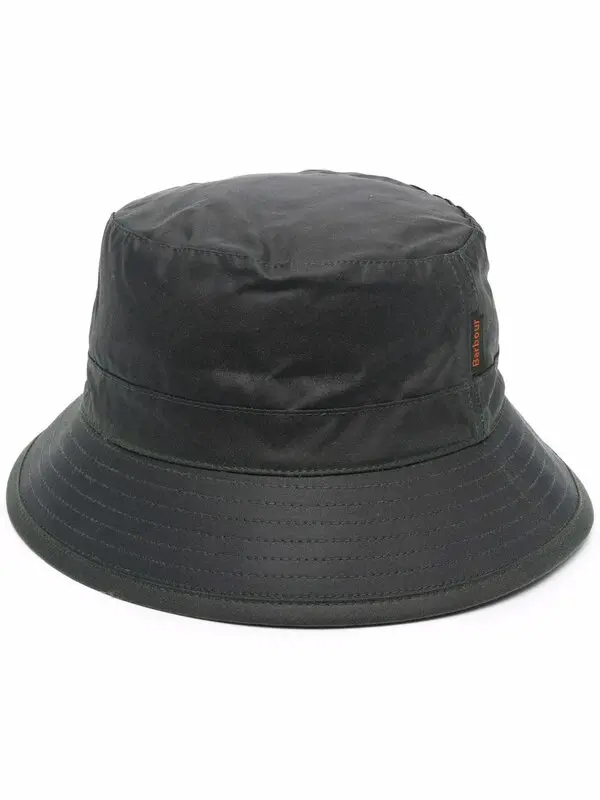 Barbour Waxed Cotton Bucket Hat