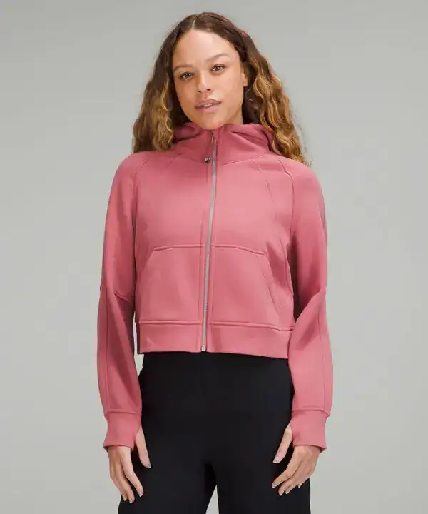 Lululemon Scuba Oversized Full Zip - Faint Lavender | Editorialist