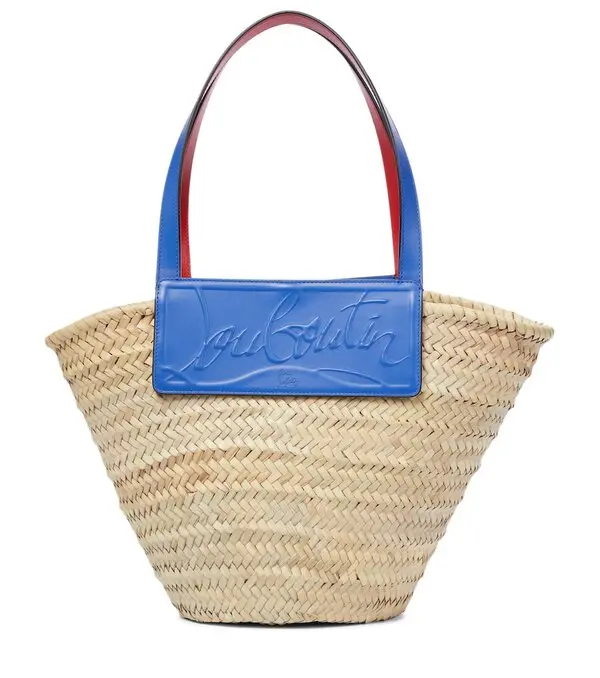 CHRISTIAN LOUBOUTIN Loubishore Woven Tote - Beige