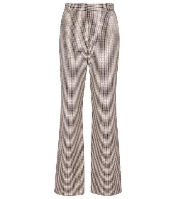 Magda Butrym Houndstooth Straight Pants