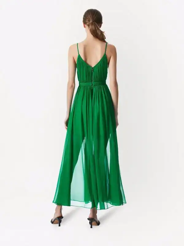 Buy Alice + Olivia Tamar Cut-out Maxi Dress - Green At 29% Off |  Editorialist