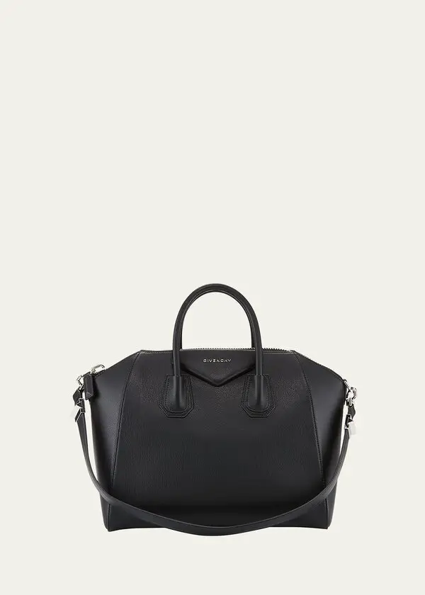 Givenchy Antigona Medium Top Handle Satchel Bag - Black