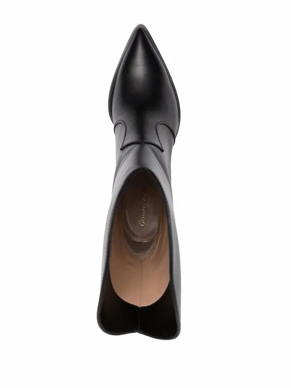 GIANVITO ROSSI Leather Pointed Boots