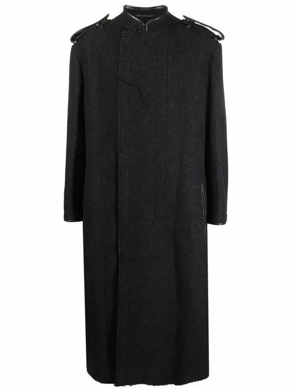 Yohji Yamamoto Shoulder Tabs Detail Coat