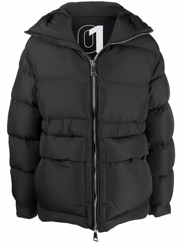 Khrisjoy Rear-logo Feather Down Parka