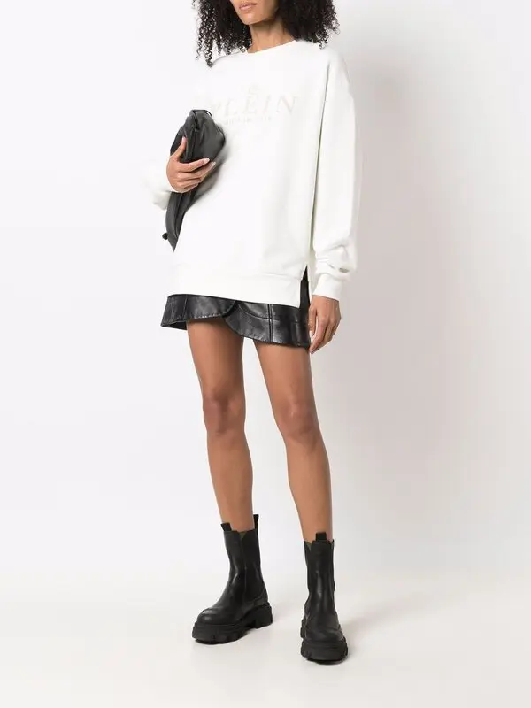 Philipp Plein Iconic Sweatshirt - Neutrals