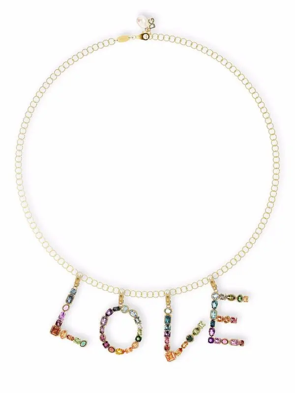 Dolce & Gabbana 18kt Yellow Letter O Pendant - Gold
