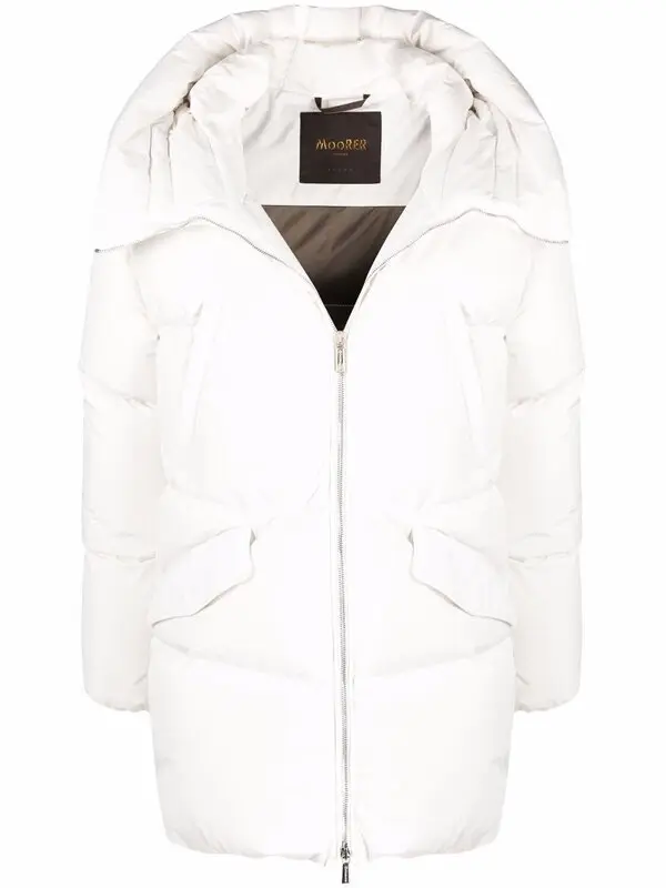 MOORER Feather-down Padded Jacket