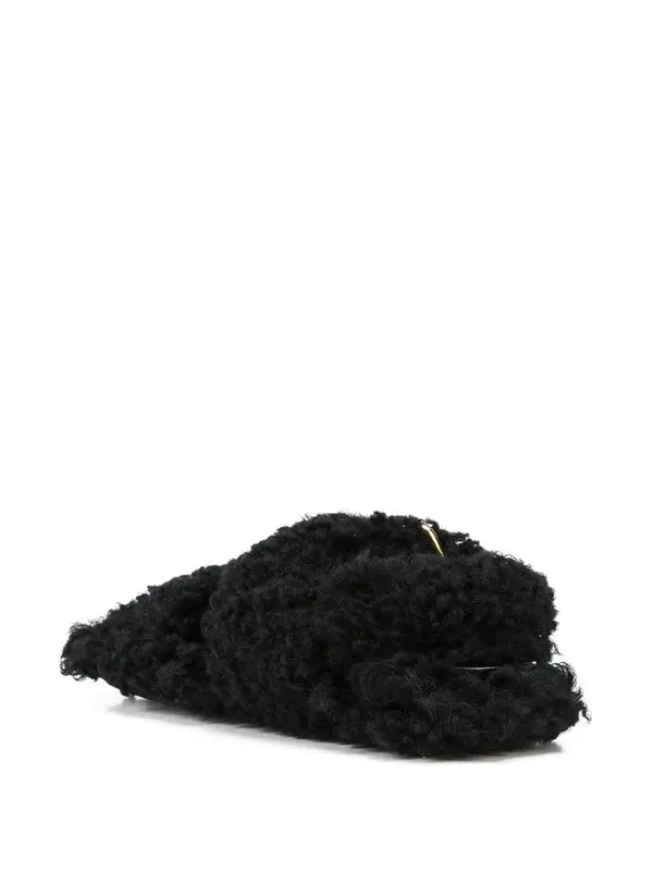 Marni Shearling Trimmed Sandals