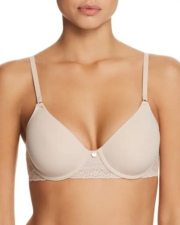 Natori Bliss Perfection All Day Underwire Contour Bra - Light Mocha