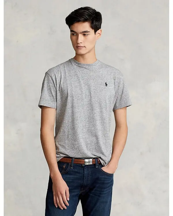 Ralph Lauren Classic Fit Crewneck Tee - Gray