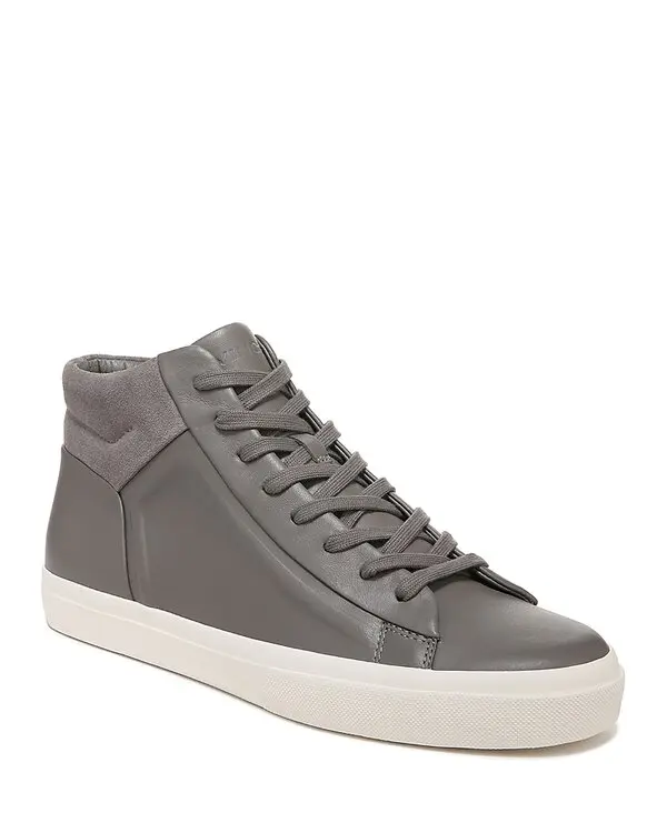 Vince Men\'s Suede high top sneaker- Gray Vince Cullen Suede Mens High Top Sneakers | Mercari main image 4