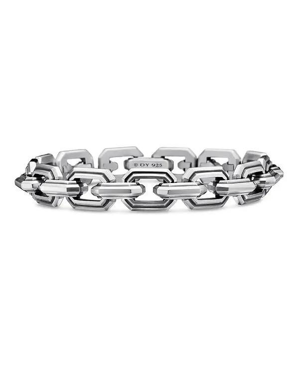 David Yurman Sterling Deco Link Bracelet