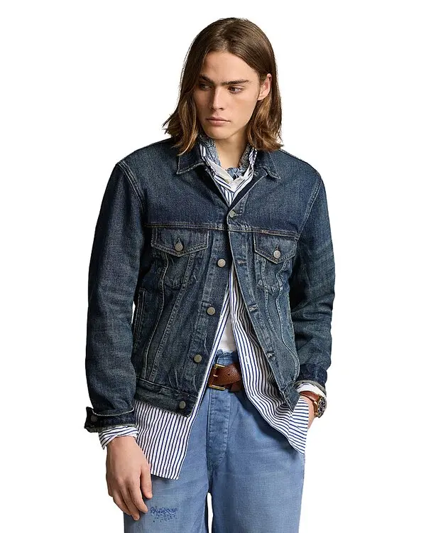 Ralph Lauren Denim Trucker Jacket - Blue