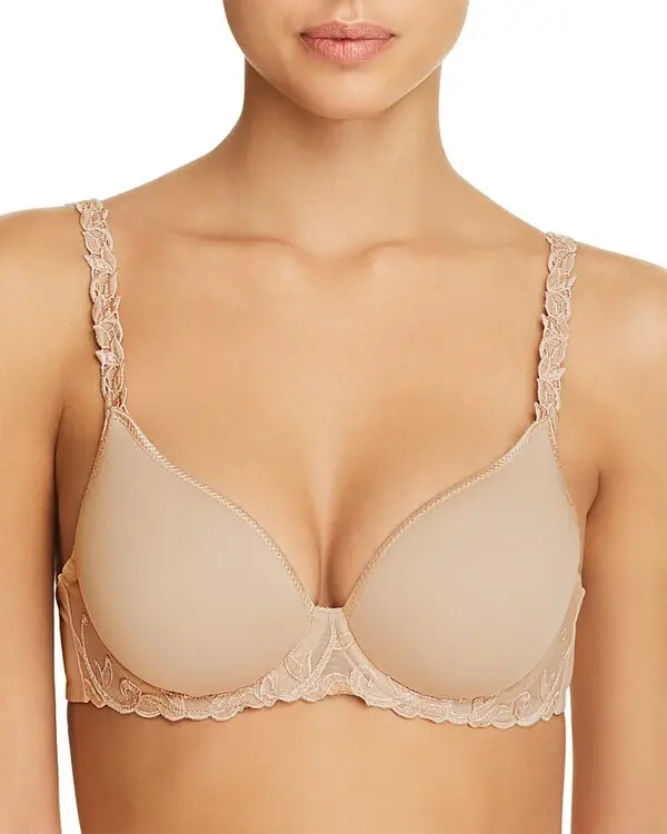 Simone Perele Andora 3d Multi-way Plunge Bra - Peau Rose