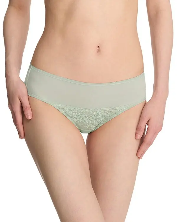 Natori Cherry Blossom Sheer Briefs - Meadow