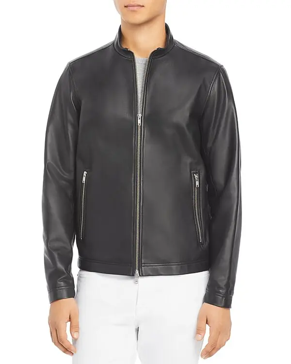 Theory Kelleher Morvek Leather Jacket