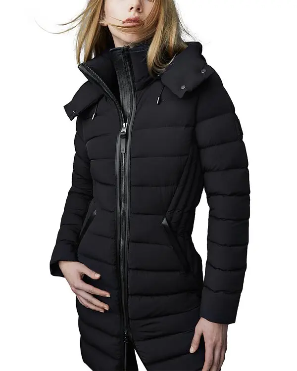 Mackage Farren Hooded Down Coat - Black