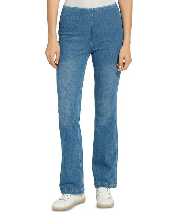 Lyssé Baby Bootcut Denim Jeans - Mid Wash