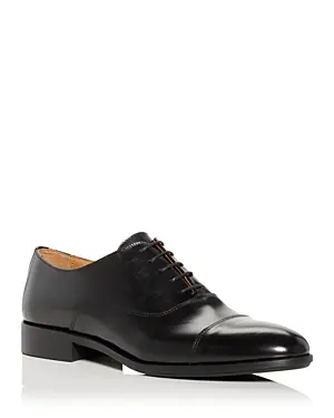 Boss Eastside Cap Toe Oxfords 100% Exclusive In Black - 25  display picture 3
