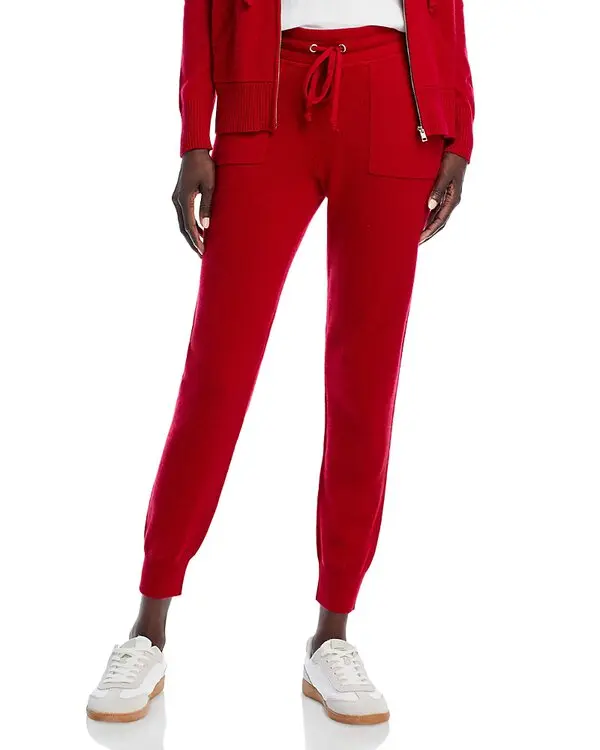 Bloomingdale'S C Exclusive Cashmere Jogger Pants - Brick