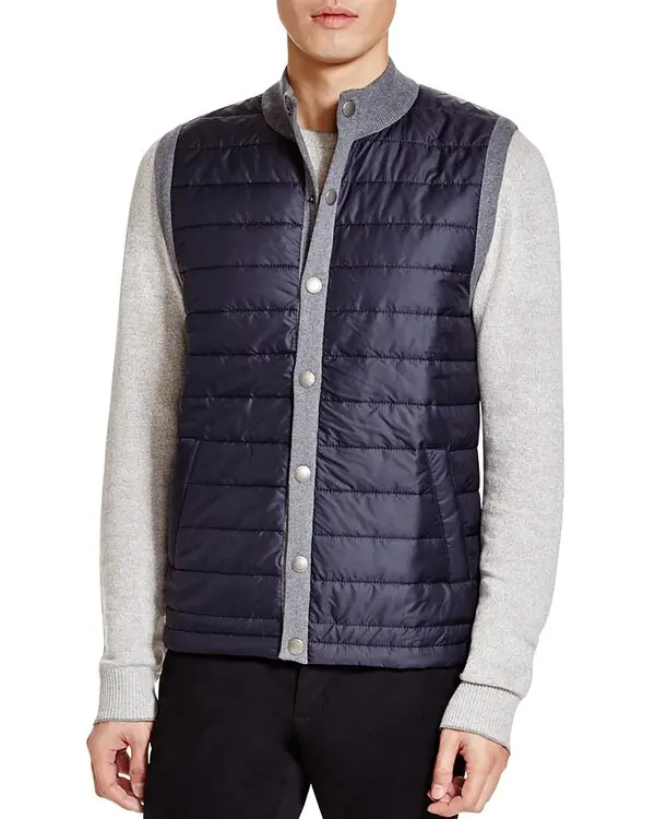 Barbour Essential Knit Gilet - Mid Gray