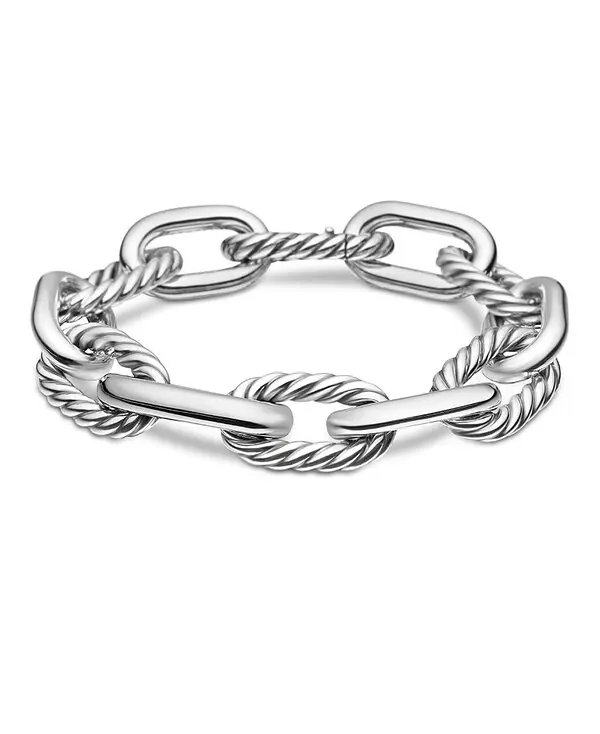 David Yurman Dy Madison Chain Bracelet - Silver