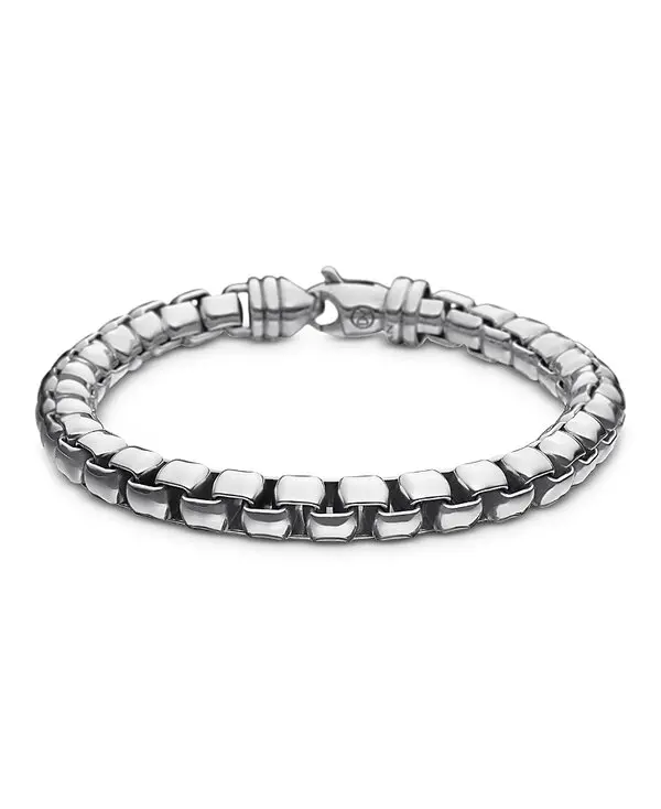 David Yurman Box Chain Bracelet - Silver