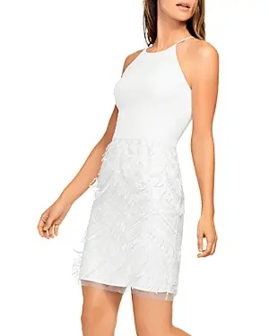 aidan mattox embroidered dress Toddlers Girls A-Line White Easter Dress with Hand Embroidery