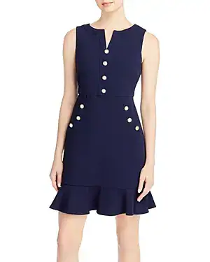 karl lagerfeld navy blue dress Chloé by Karl Lagerfeld 1981 F/W Runway Navy Blue Wool Dress – Featherstone  Vintage