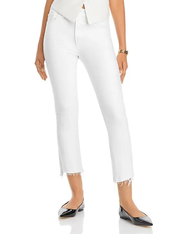MOTHER The Insider High Rise Crop Jeans - Fairest Of Them All