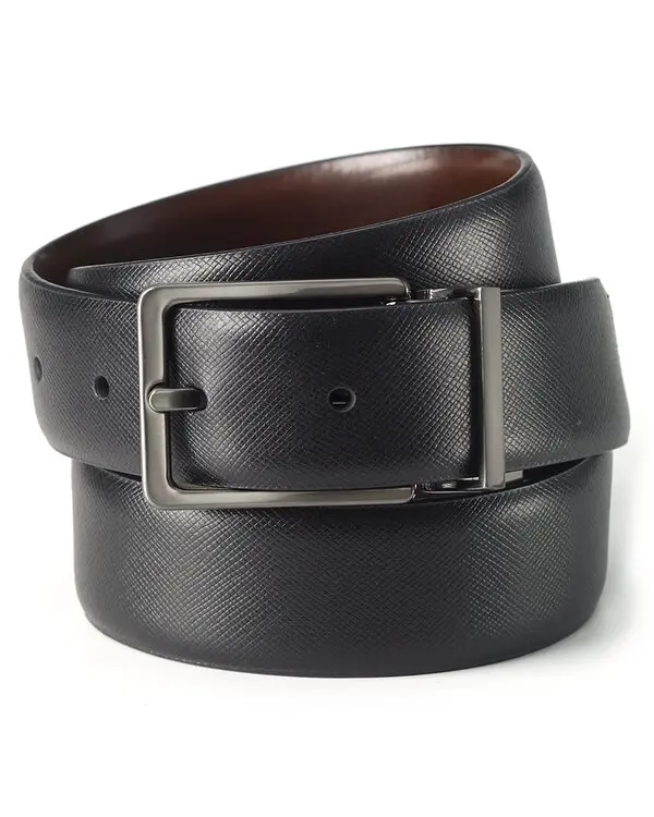 Bloomingdale'S Reversible Leather Belt