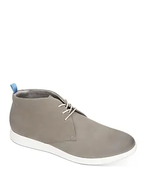 Kenneth Cole Rocketpod Nubuck Chukka Sneakers In Gray - 40 