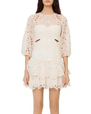 maje beige dress WW45930] Maje
