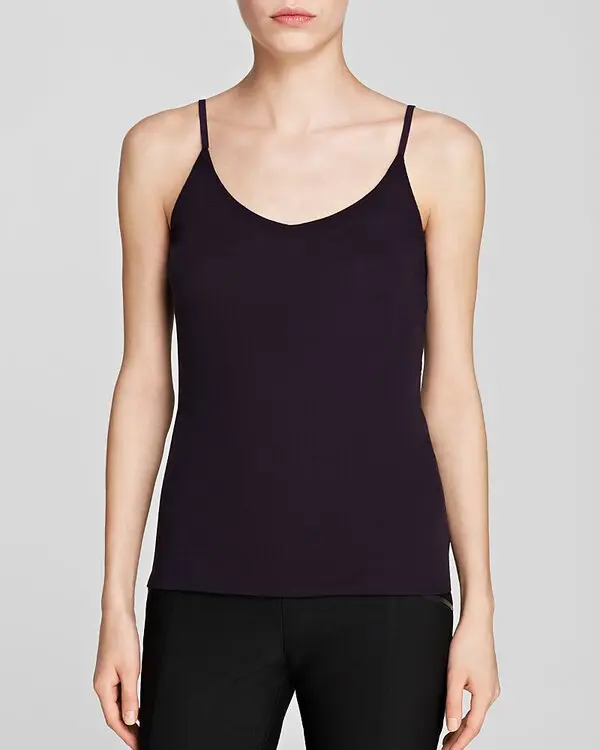Lafayette 148 New York V-neck Camisole - Black