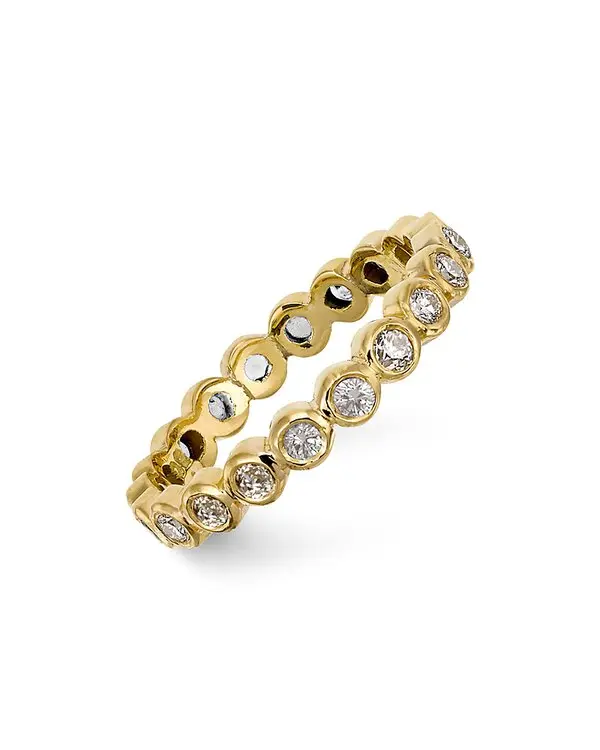 Temple St. Clair 18k Eternity Ring With Diamonds