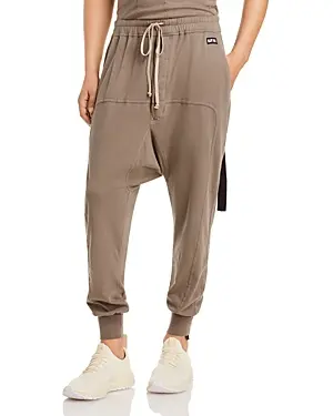 パンツ DRKSHDW DRAWSTRING JOGGER PANTS Rick Owens Drawstring Jogger Pants In Gray - 40% Off | Editorialist