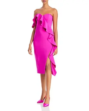 aidan mattox one shoulder crepe dress Aidan Mattox by Adrianna Papell Floral Embellished One-Shoulder Cocktail Dress in Black at Nordstrom, Size 8