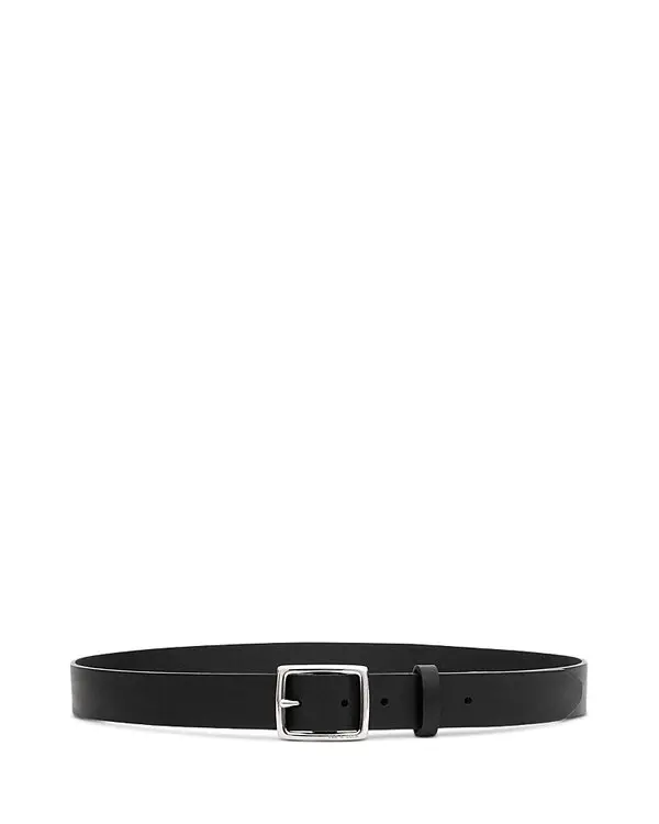 Rag & Bone Boyfriend Belt - Black/silver