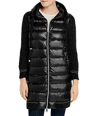 Herno Hooded Ultralight Down Jacket In Black - 40% Off