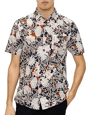 men's dress shirts on sale Marquis Mens Classic Fit Off White Cotton Blend Dress Shirt, 15 1/2 / 34/35
