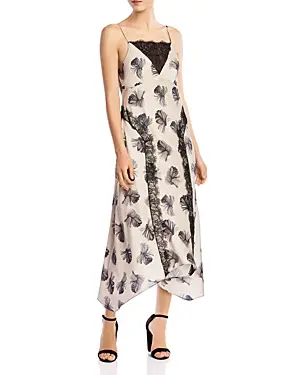 Bailey 44 Sabrina Lace Trim Slip Dress In Champagne - 70% Off