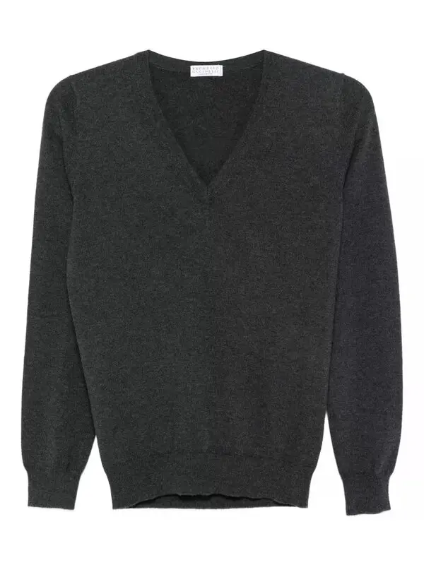 Brunello Cucinelli Fine-knit Jumper - Grey