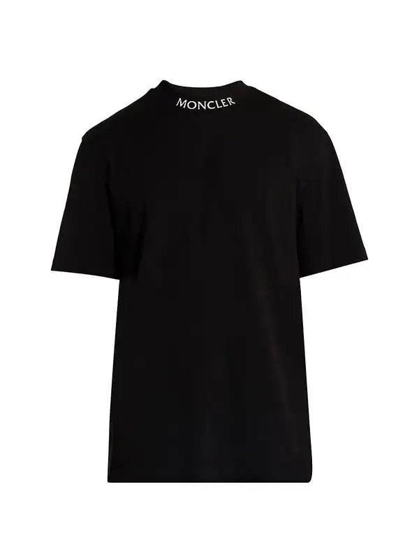 moncler rubberized print t shirt