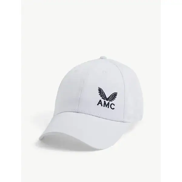 Castore Amc X Andy Murray Logo-embroidered Woven Cap - White | Editorialist