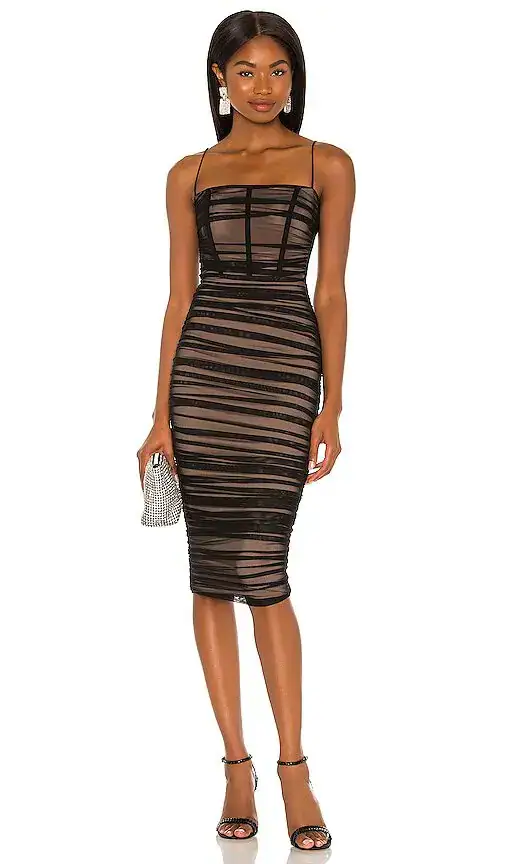 nookie mecca mini dress Nookie Mecca Mini Dress Tan Size M / Au 10