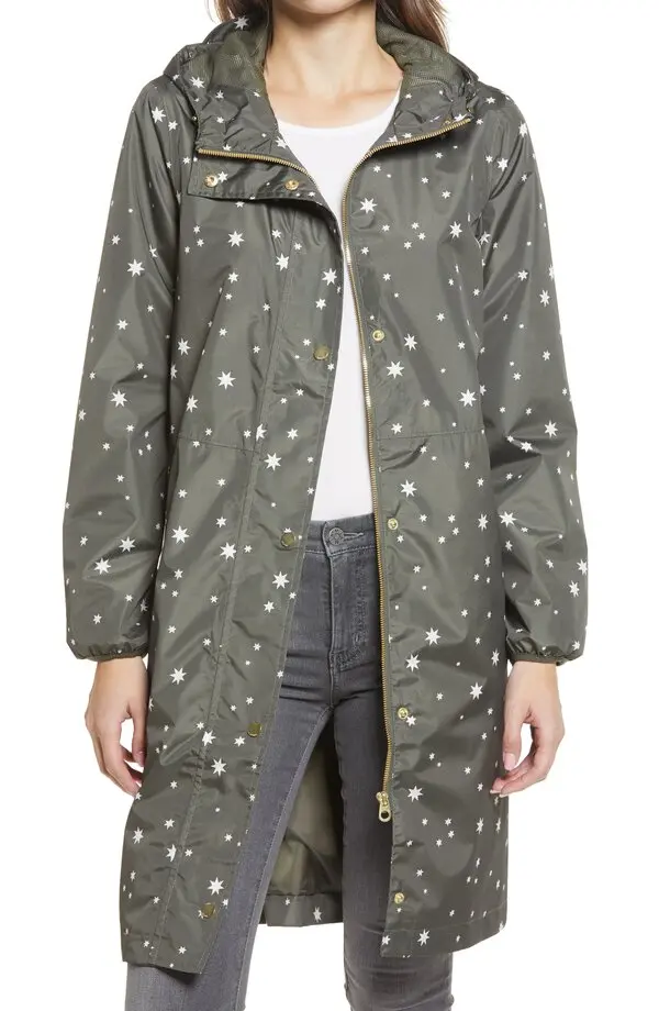 Waterproof Raincoat Polka Dot Raincoat Womens Rainwear Spotty