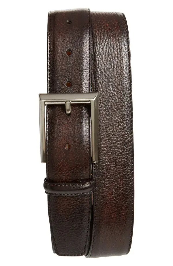 Buy Magnanni Rocas Leather Belt - Brown At 33% Off | Editorialist