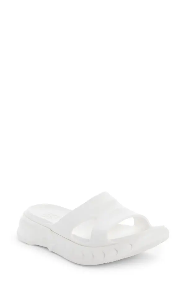 Givenchy Marshmallow 4G Logo Embossed Sculpted Off-White Slides Givenchy Marshmallow Sandals Off White Men main image 4