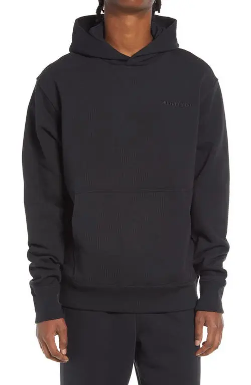 Adidas Originals By Alexander Wang X Pharrell Williams 'humanrace' Hooded Sweatshirt - Black